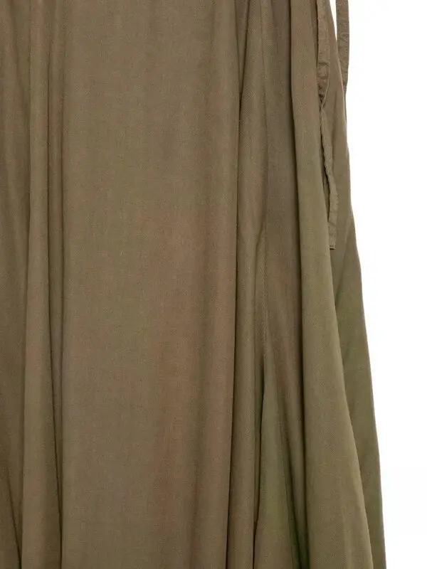 Yohji Yamamoto Draped Gathered-detail Skirt