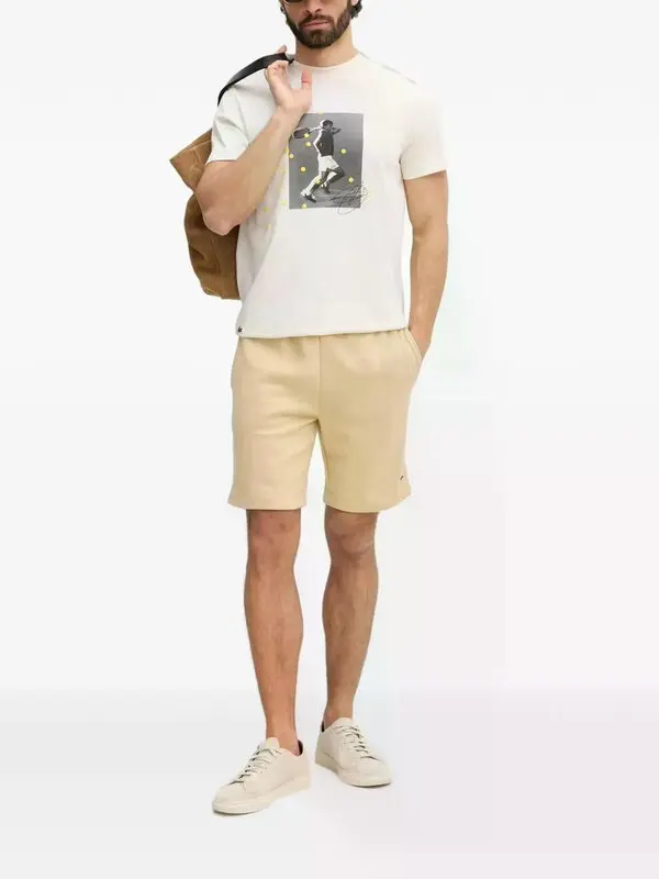 Lacoste Logo Patch Track Shorts