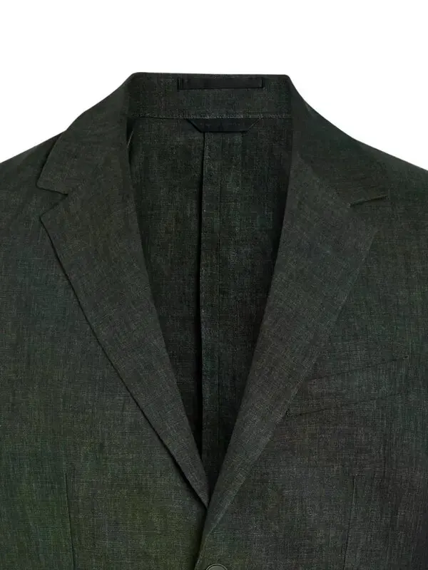 Sunspel Single-breasted Patch-pocket Blazer