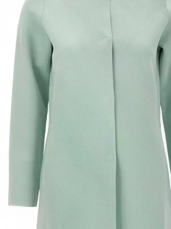 KANGRA Snap-button Classic-collar Coat