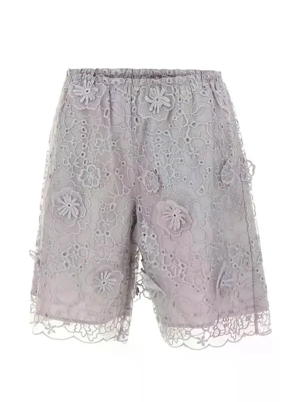 THE GARMENT Sydney Floral Embroidered Shorts