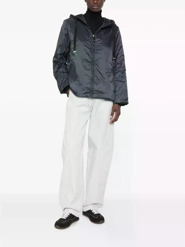 Max Mara The Cube Hooded Jacket - Blue