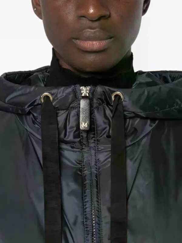 Max Mara The Cube Hooded Jacket - Blue