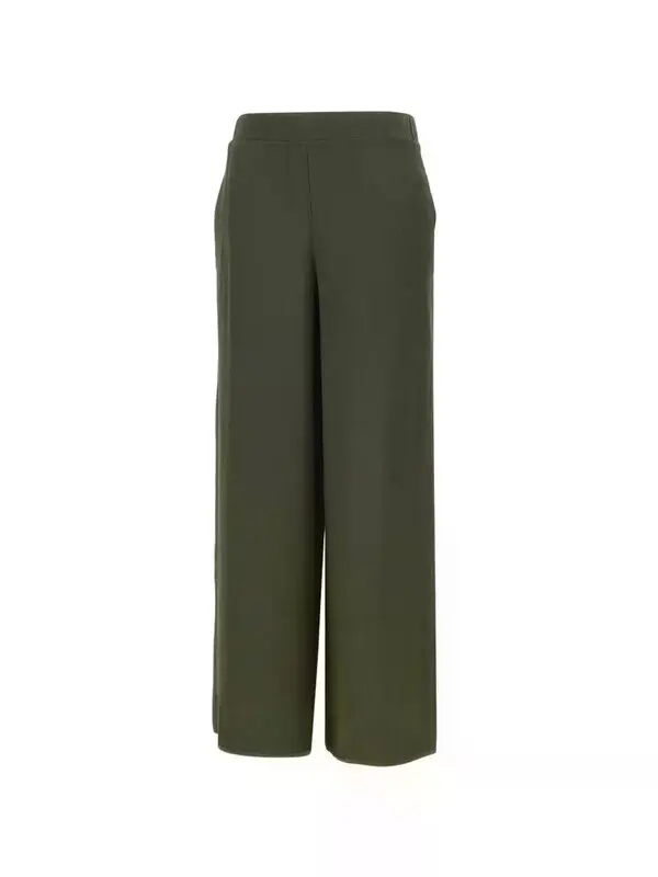 KANGRA Silk Straight-leg Pants