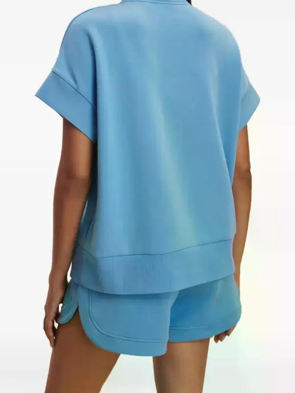 Varley Ritchie Short-sleeve Quarter-zip Sweatshirt