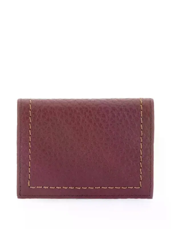 GIANNI CHIARINI Bubble Maxi-grain Leather Card Holder