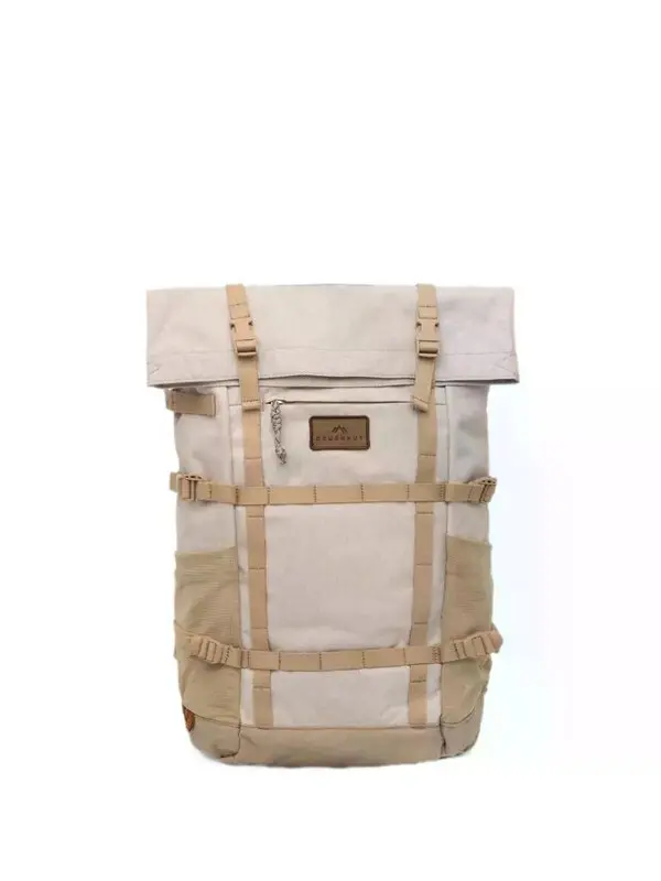 DOUGHNUT Paratrooper Happy Camper Strap-detail Backpack - Neutrals