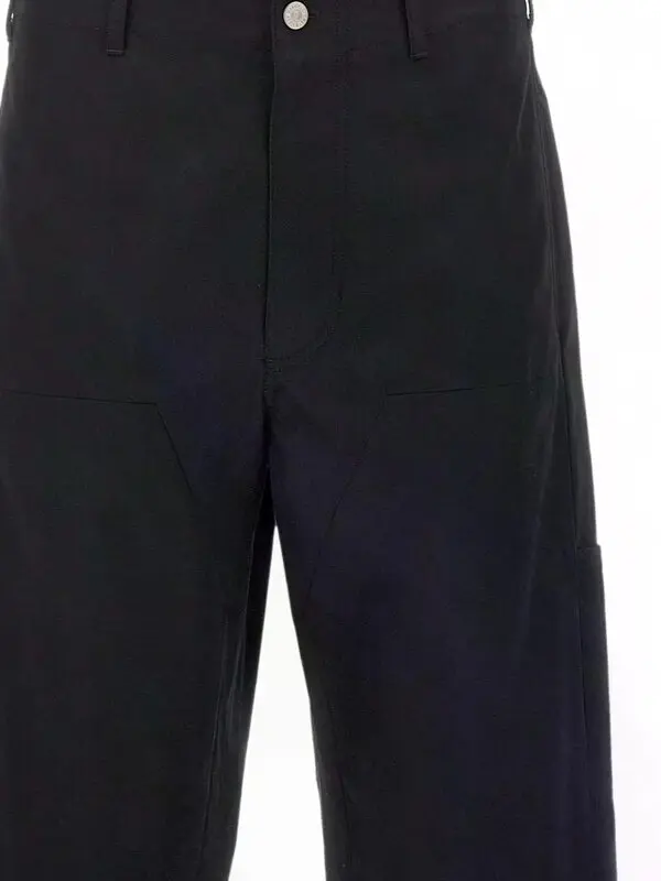 MAISON MARGIELA Logo Embroidered Straight-leg Trousers