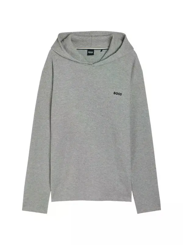 BOSS Logo Print Hoodie