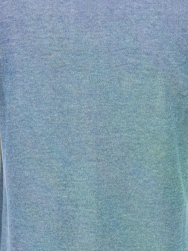 KANGRA Feather-pendant Raw-cut T-shirt
