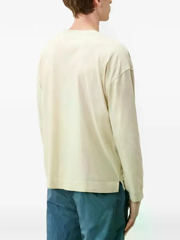 C.P. COMPANY Logo-embroidered Long-sleeve Sweatshirt