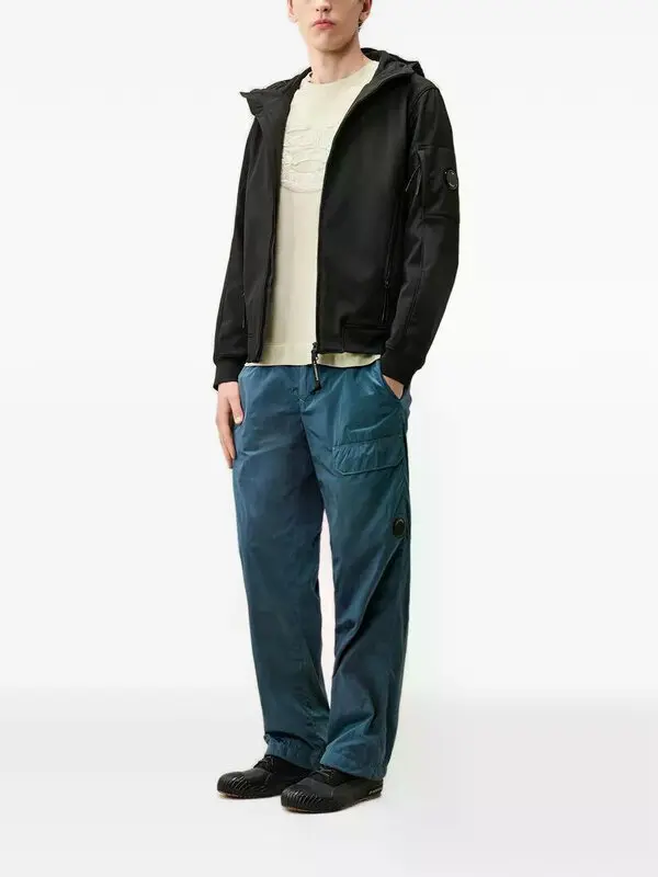C.P. COMPANY Logo-embroidered Long-sleeve Sweatshirt