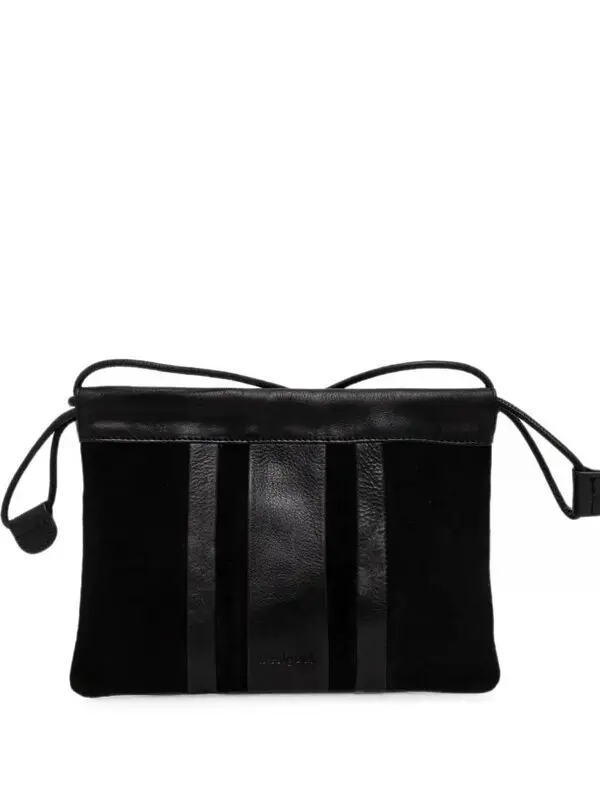 Desigual Panelled Design Messenger Bag - Black