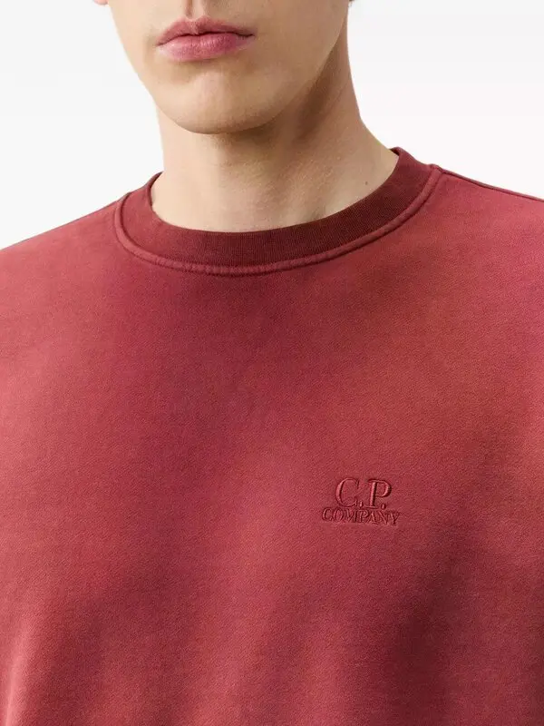 C.P. COMPANY Logo-embroidered Sweatshirt