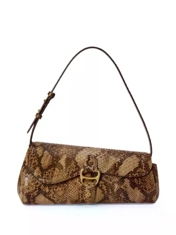 Ralph Lauren Medium Embossed Tasha East-west Bag