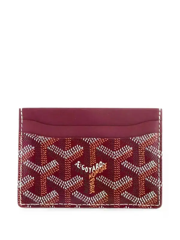 Goyard Saint Sulpice Coated Canvas Card Holder