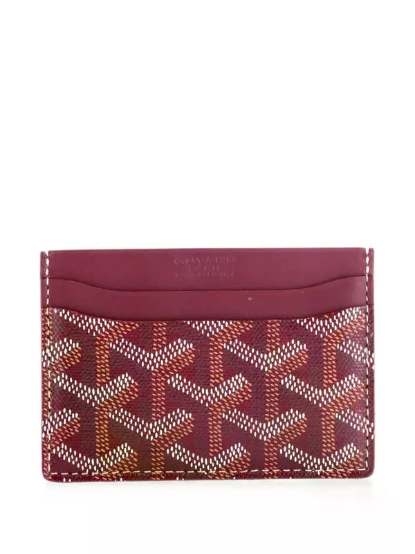 Goyard Saint Sulpice Coated Canvas Card Holder