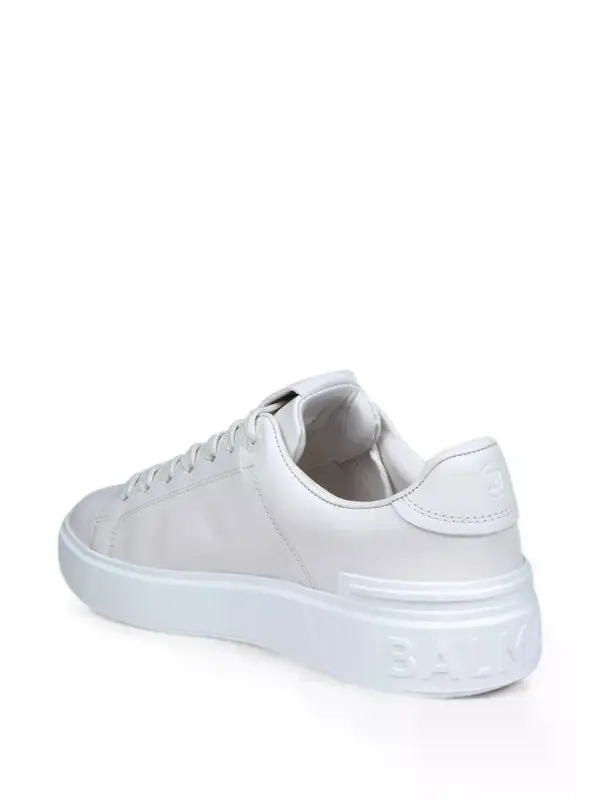Balmain B-court Leather Sneakers
