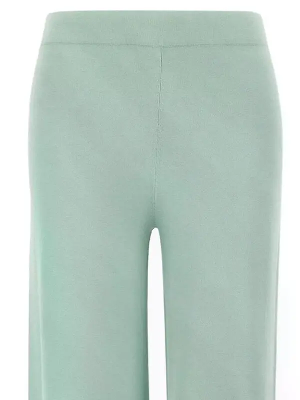 KANGRA Elasticated-waistband Palazzo Pants