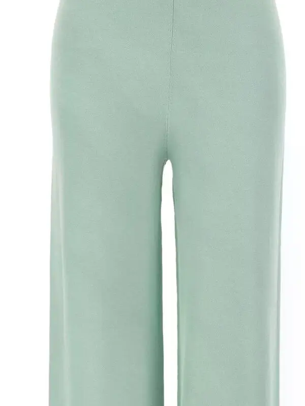KANGRA Elasticated-waistband Palazzo Pants