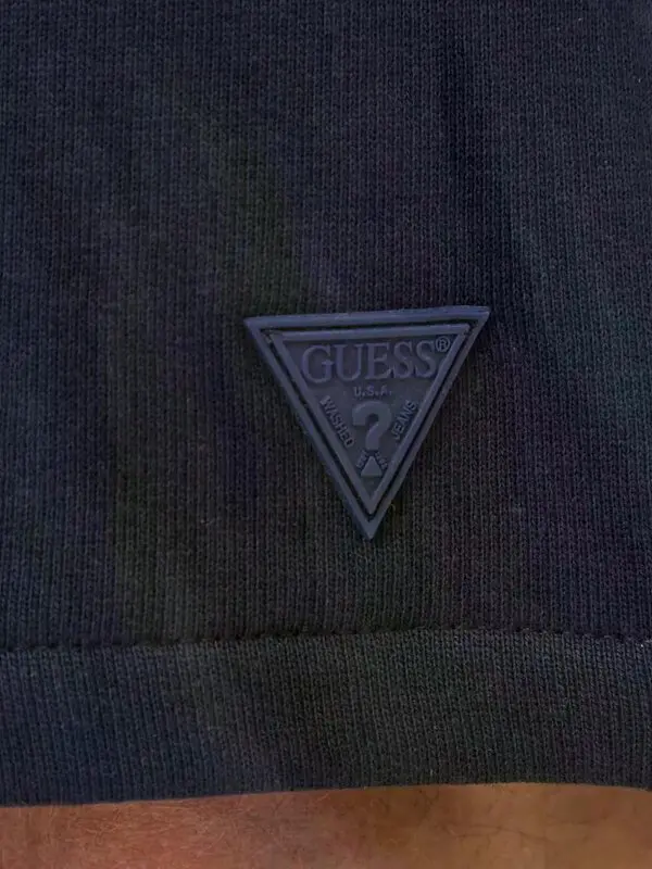 Guess Logo-patch Drawstring Shorts