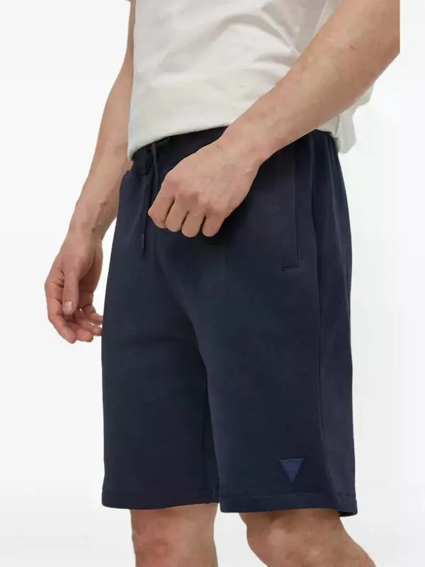 Guess Logo Patch Drawstring Shorts