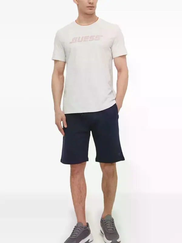 Guess Logo Patch Drawstring Shorts