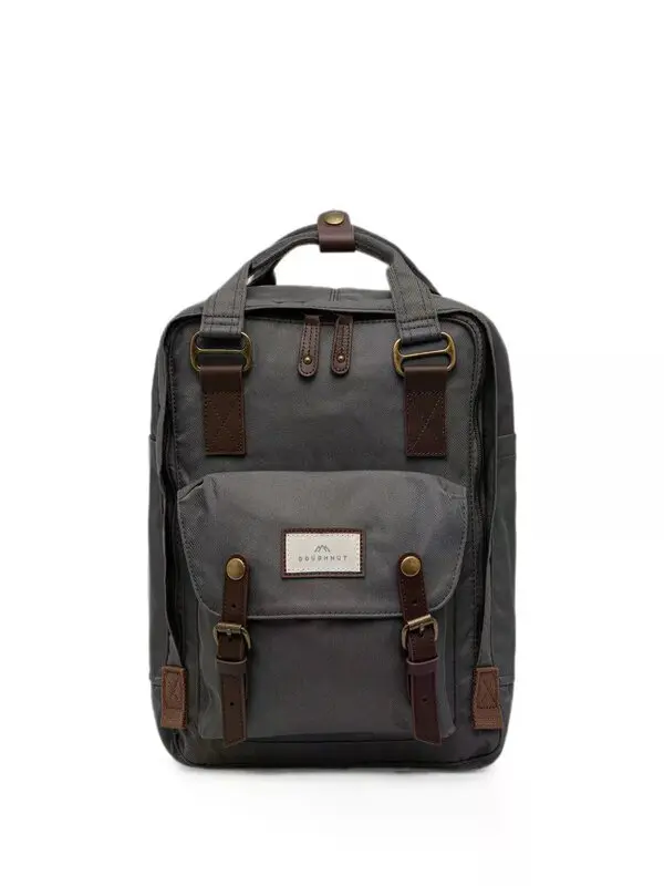DOUGHNUT Macaroon Buckled Backpack - Grey