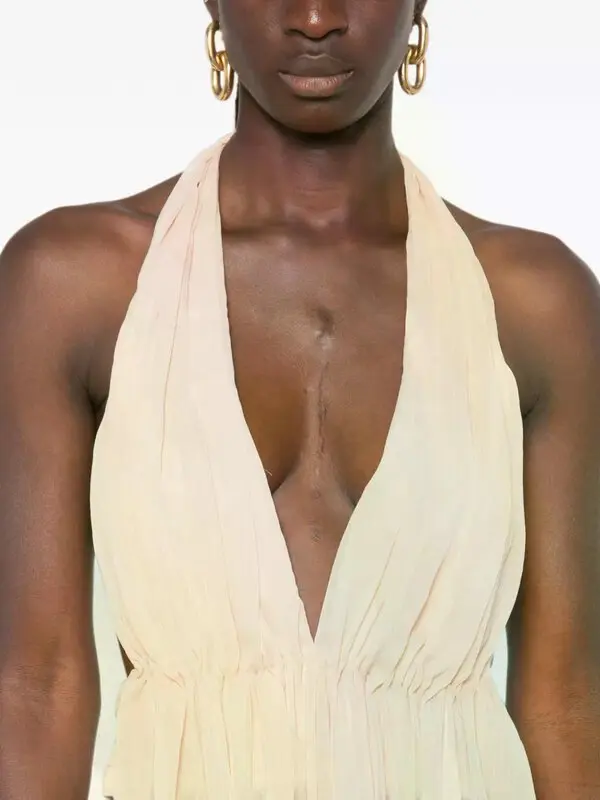 Arcina Ori Florence Halterneck Maxi Dress