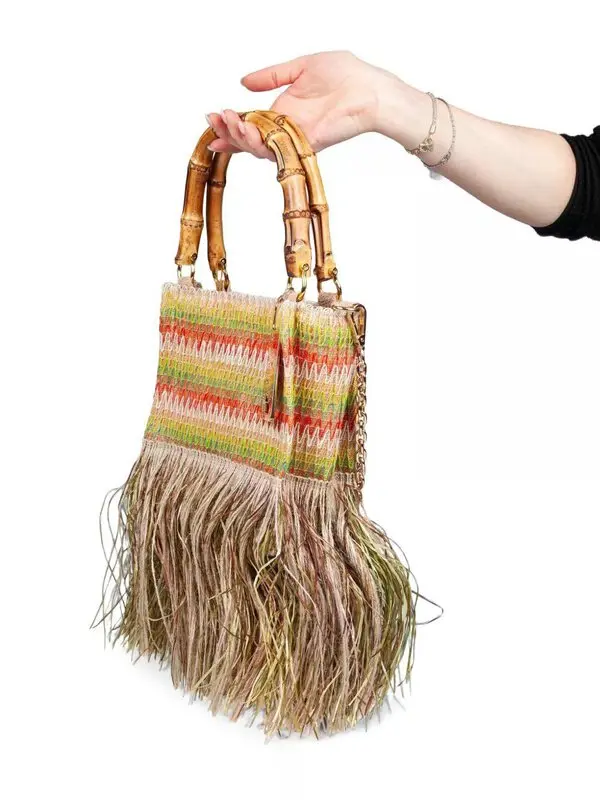 LA MILANESA Begonia Tote Bag - Neutrals