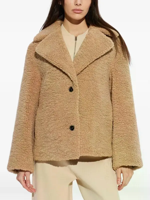 ALLSAINTS Eddie Faux-fur Jacket - Brown