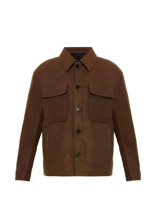 ALLSAINTS Buttoned Pocketed Shirt Jacket