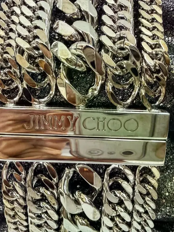 JIMMY CHOO Chandra Chain Clutch Bag