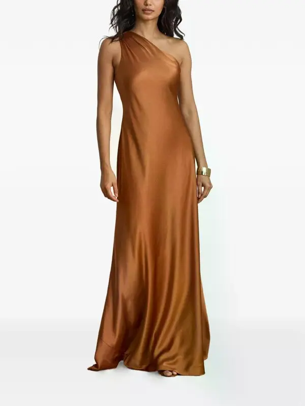 Ralph Lauren One-shoulder Maxi Dress