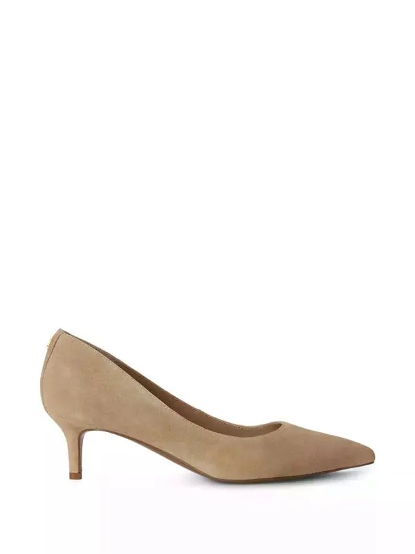 Ralph Lauren Adrienne Pointed-toe Pumps - Neutrals