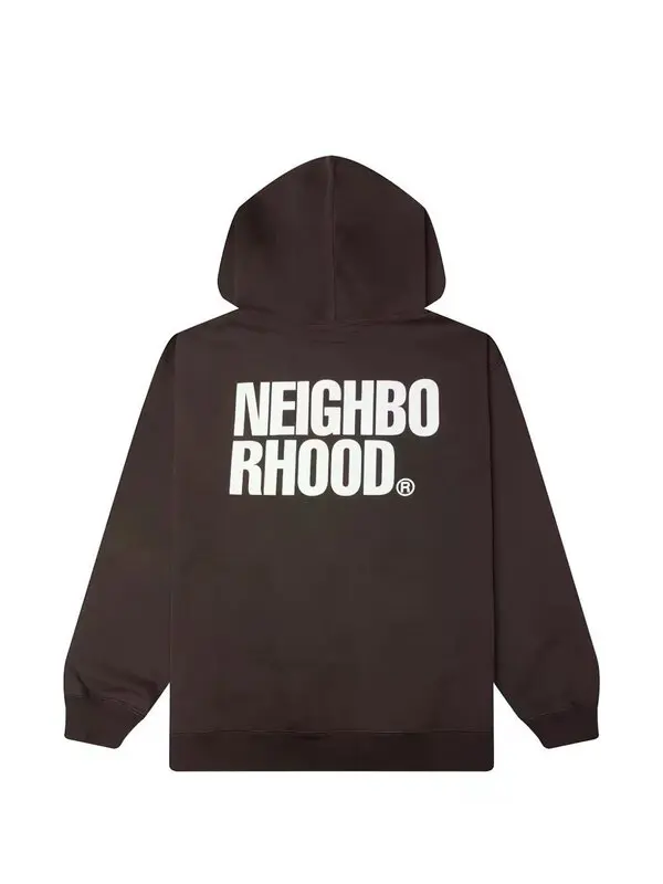 NEIGHBORHOOD Logo-print Zip-up Hoodie