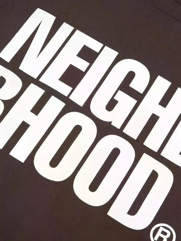 NEIGHBORHOOD Logo-print Zip-up Hoodie