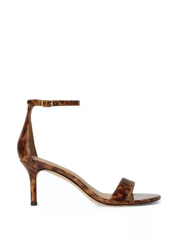 Ralph Lauren Allie Tortoiseshell-print Sandals