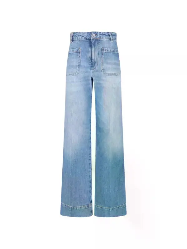 Victoria Beckham Alina Flared Jeans - Blue