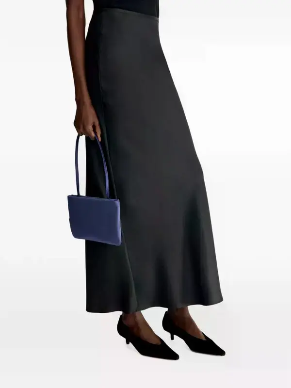 Loulou De Saison Eli Silk-twill Maxi Skirt