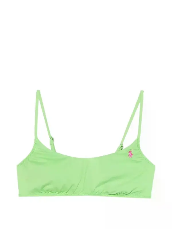 Polo Ralph Lauren Polo Pony Bikini Top - Green