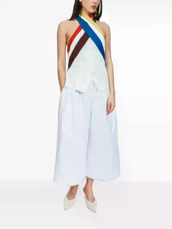 Rosie Assoulin Pleated Culotte Trousers