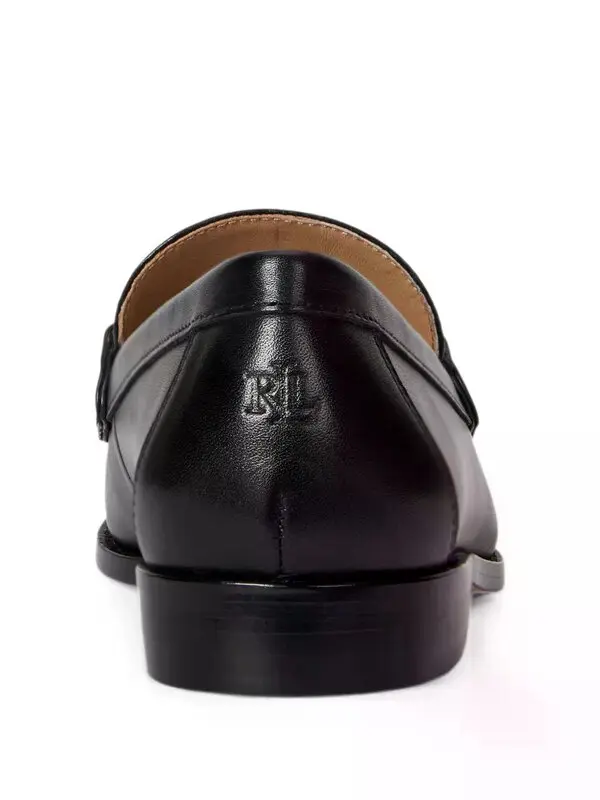 Ralph Lauren Tasha D-ring Leather Loafers