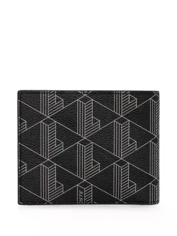 Lacoste The Blend Monogram-print Logo-plaque Wallet