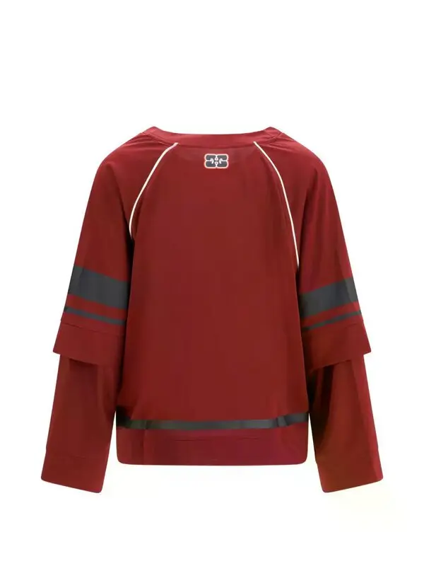 GANNI Cycora Double-layered T-shirt