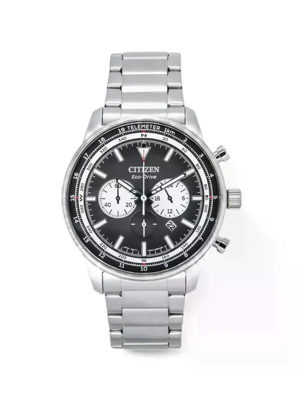 Citizens Of Humanity Eco-drive 44mm Watch - Black