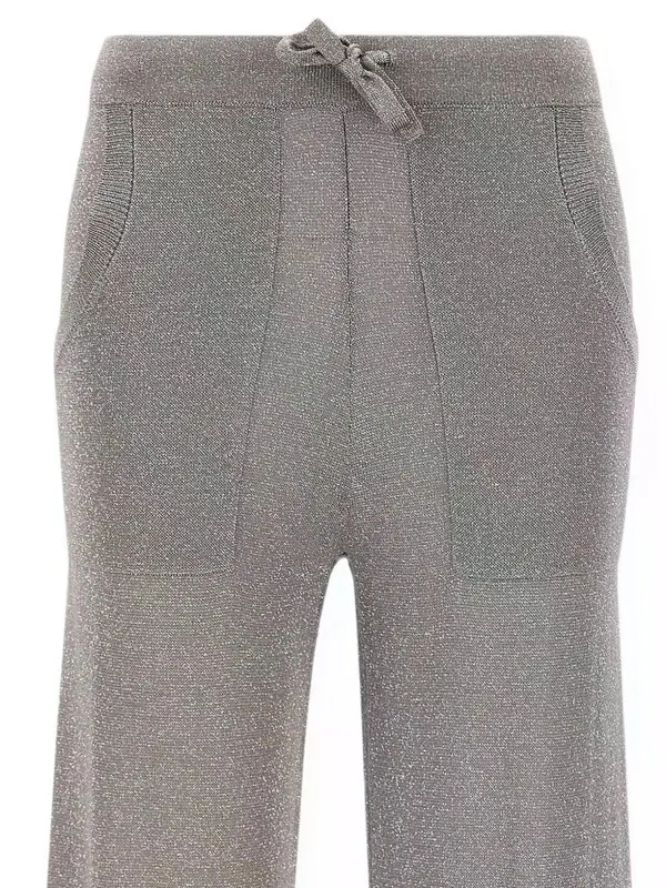 KANGRA Knitted Drawstring Waist Track Pants