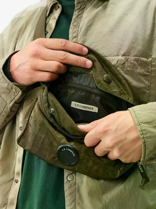 C.P. COMPANY Lens Detail Belt Bag - Green