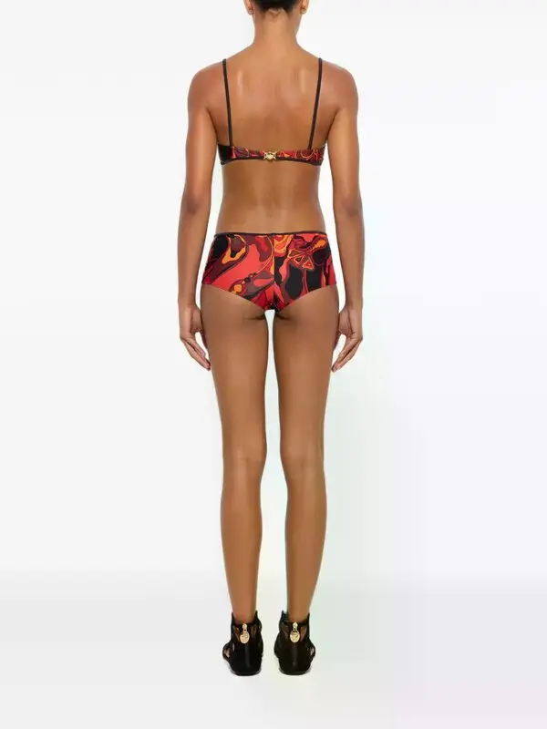 Emilio Pucci Orchidee Print Balconette Bikini Top