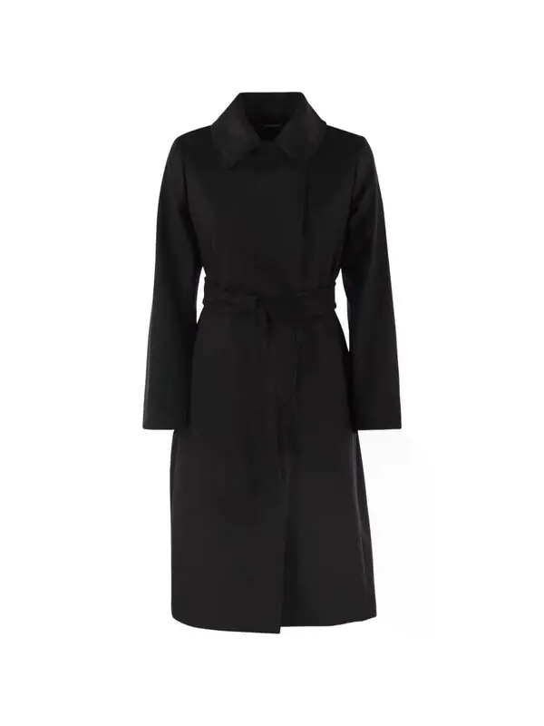 Max Mara Studio Bcollag Double-breasted Belted Coat